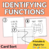 Functions or Not Card Sort and Digital Activity - Lindsay Bowden