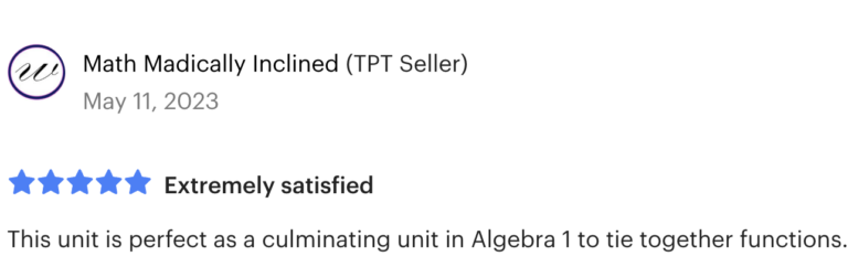 Comparing Functions | Linear, Quadratic, and Exponential Notes ...
