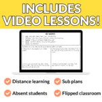 One-Variable Word Problems Worksheets & Notes for Teachers