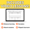 Properties of Equality and Properties of Numbers Notes & Worksheets ...