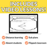 Segment and Angle Addition Postulates Notes and Worksheets | 9th - 11th ...