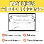 Special Right Triangles Notes and Worksheets for Grades 9th-11th ...