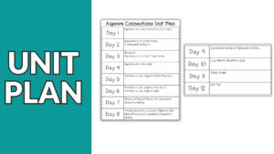 Algebra Connections Unit (Geometry Unit 9) - Lindsay Bowden