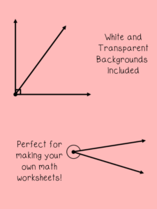 Angles Clipart | Math Clip Art | Personal & Commercial Use - Lindsay Bowden