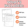 Editable Logical Reasoning Quiz with Answer Key for Geometry - Lindsay ...