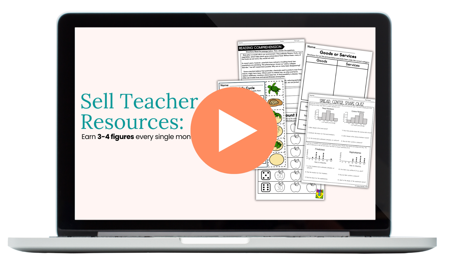 Side Hustle for Teachers: How to Sell on TPT | Lindsay Bowden