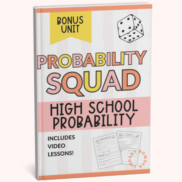 Compound & Conditional Probability High School Workbook - Lindsay Bowden